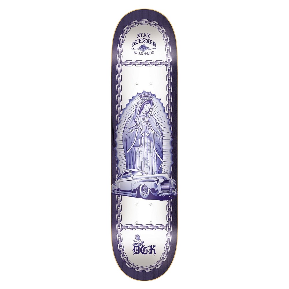 Tabla DGK Lo-Side Ortiz 8.5” – Cromo – No Plazadist
